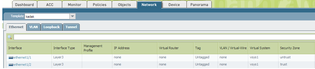 Keep the Virtual Wires section empty in the same template