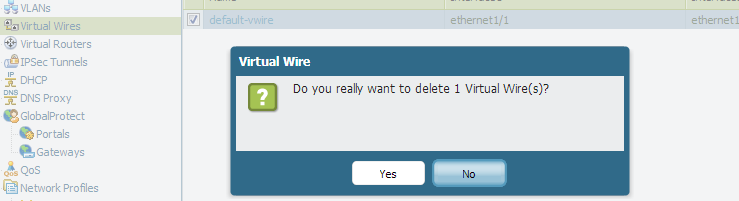En el Firewall administrado, elimine la configuración default-vwire ...