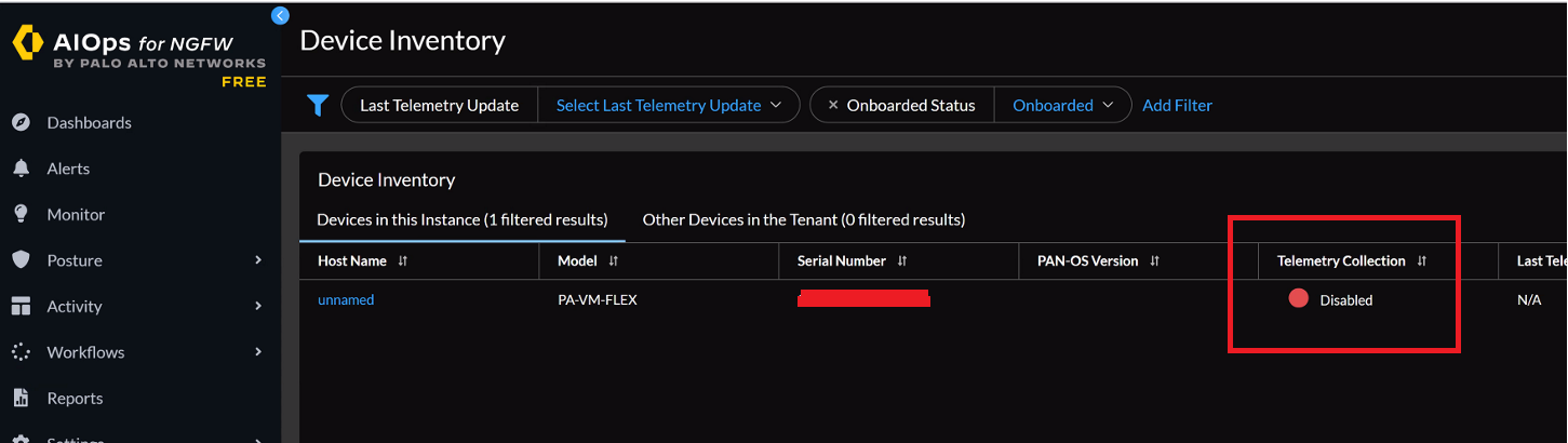 Telemetry Collection