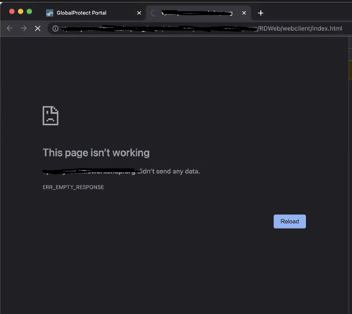 screenshots for err empty message