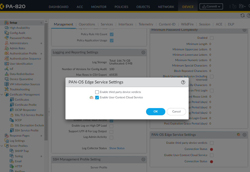User context cloud service