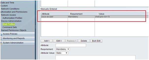 Create an Authorization Policy and apply the shell profile created earlier.