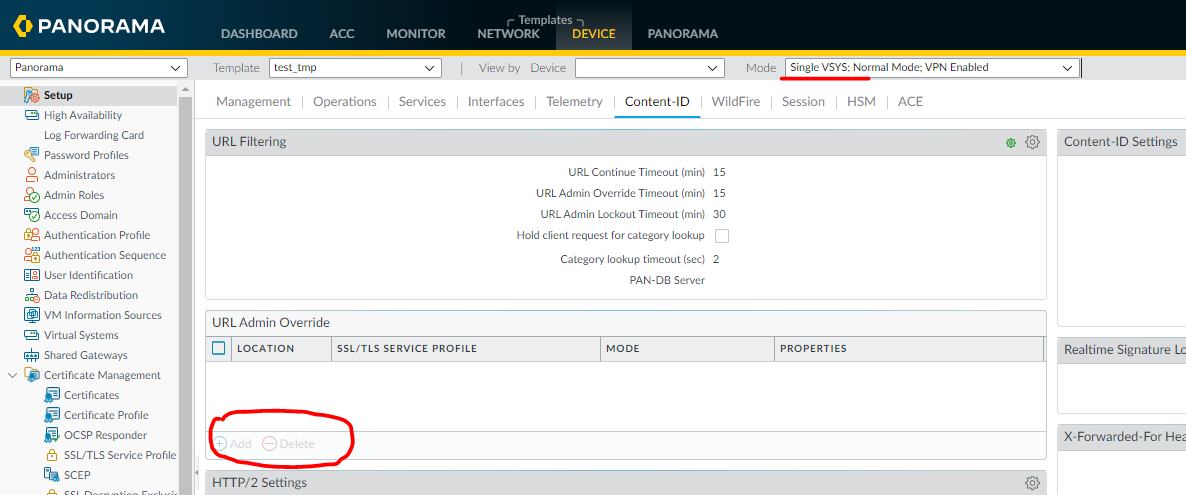 Unable_to_add_URLAdminOverride