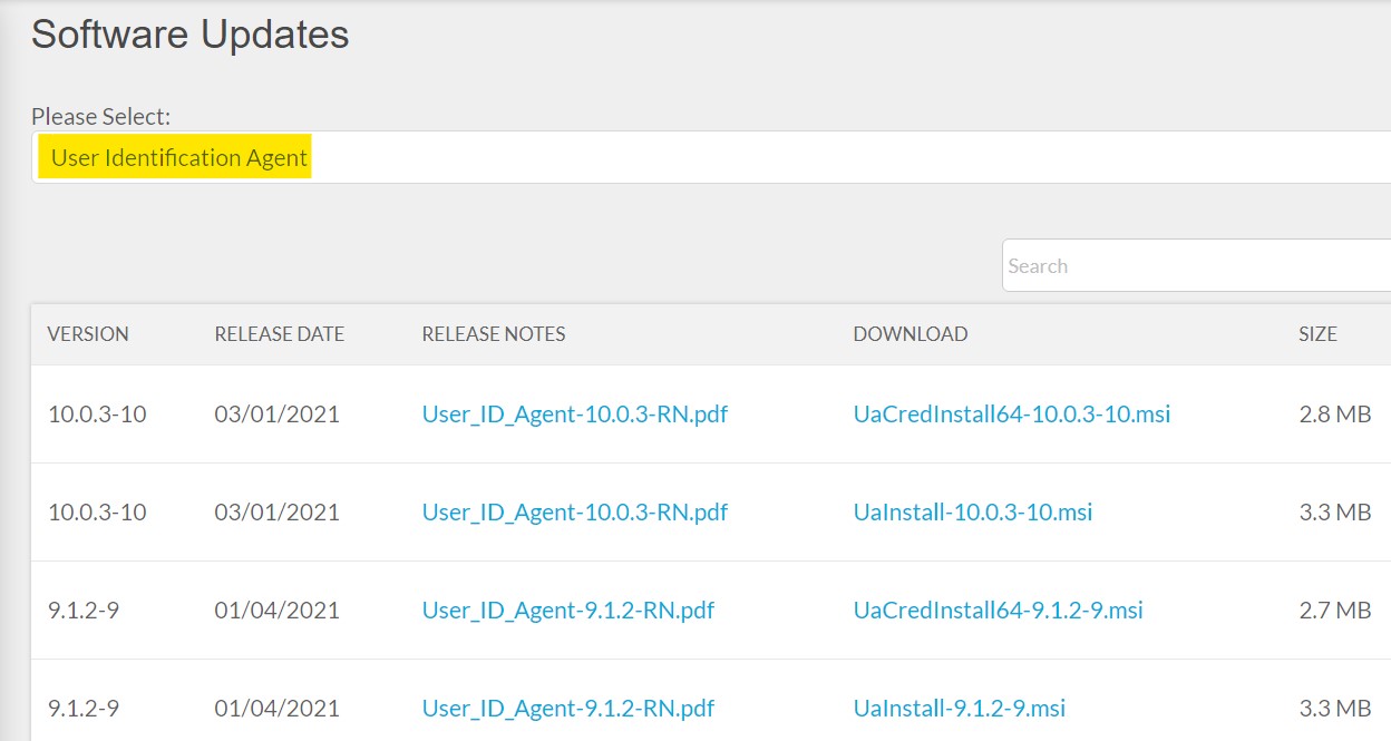 Téléchargement par l’utilisateur ID