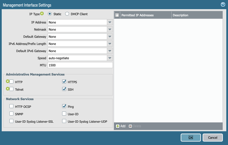Management IP address not pushed by Panorama