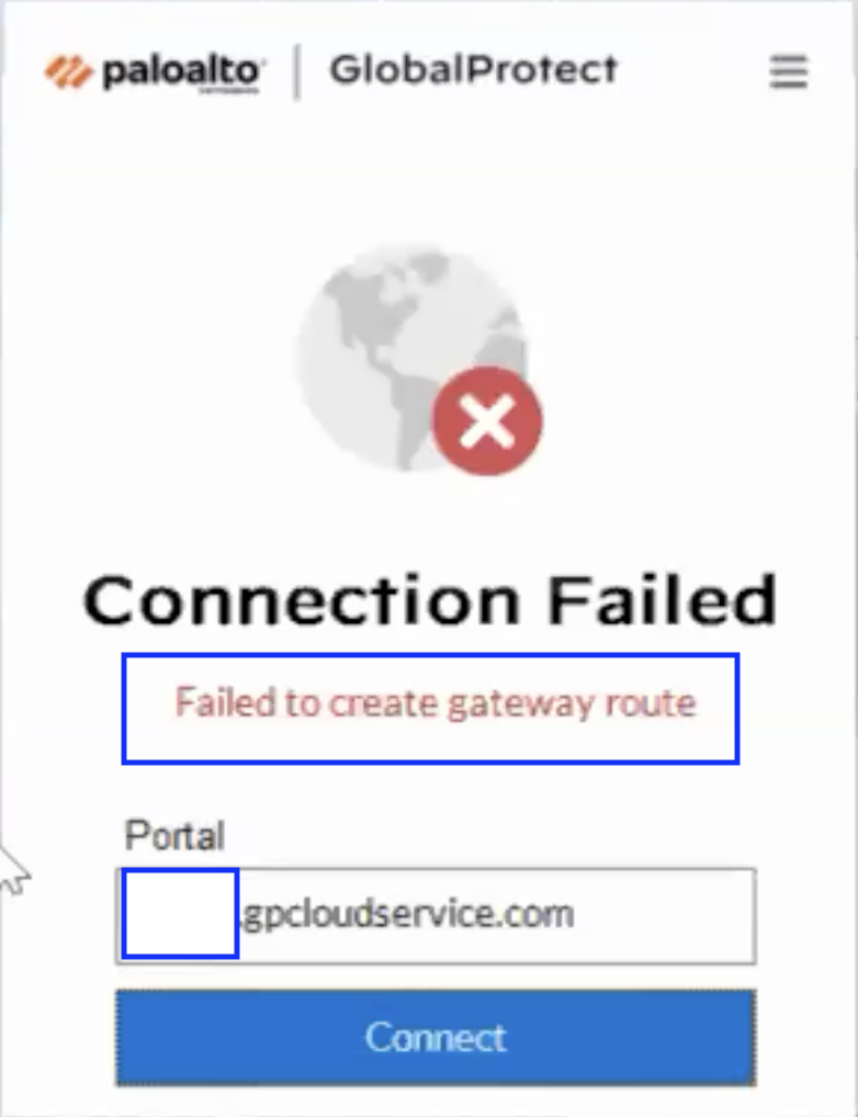 Failed to create gateway route