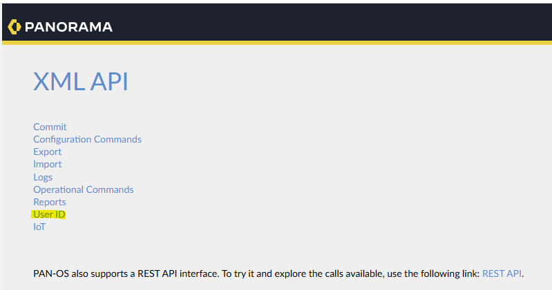 screenshot for xml api