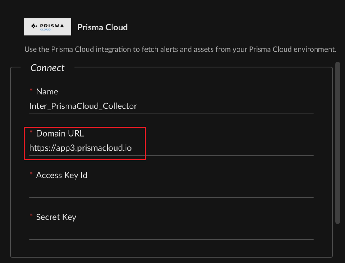 Le client utilisait une URL d'API Prisma Cloud incorrecte. La documentation indiquait l' URL de ...