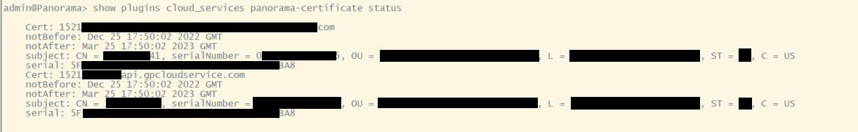 show plugins cloud_services